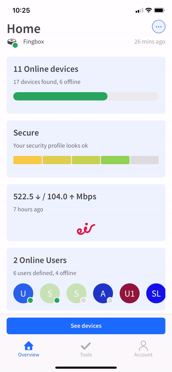 Manage Device Inventory – Fing