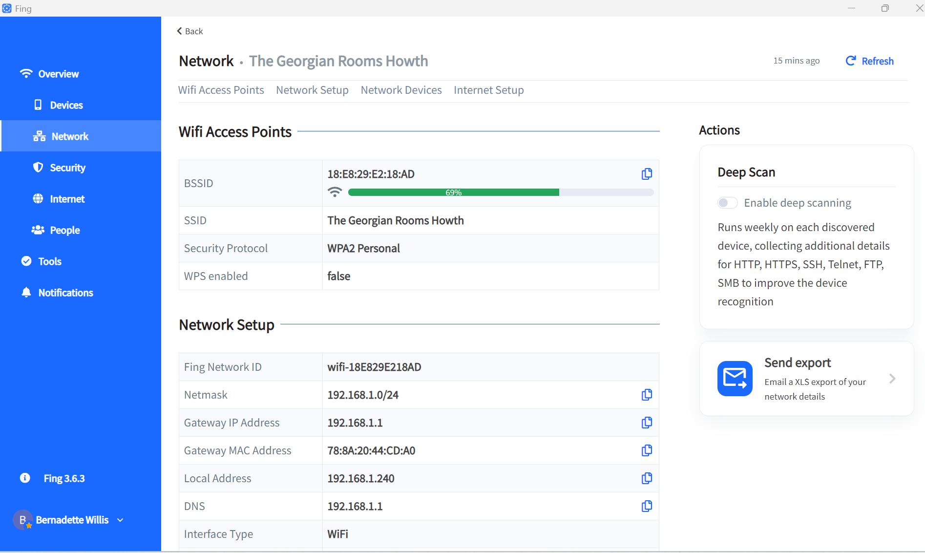 Network, Device, and User Inventory – Fing