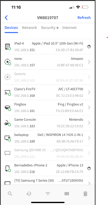 Network, Device, and User Inventory – Fing
