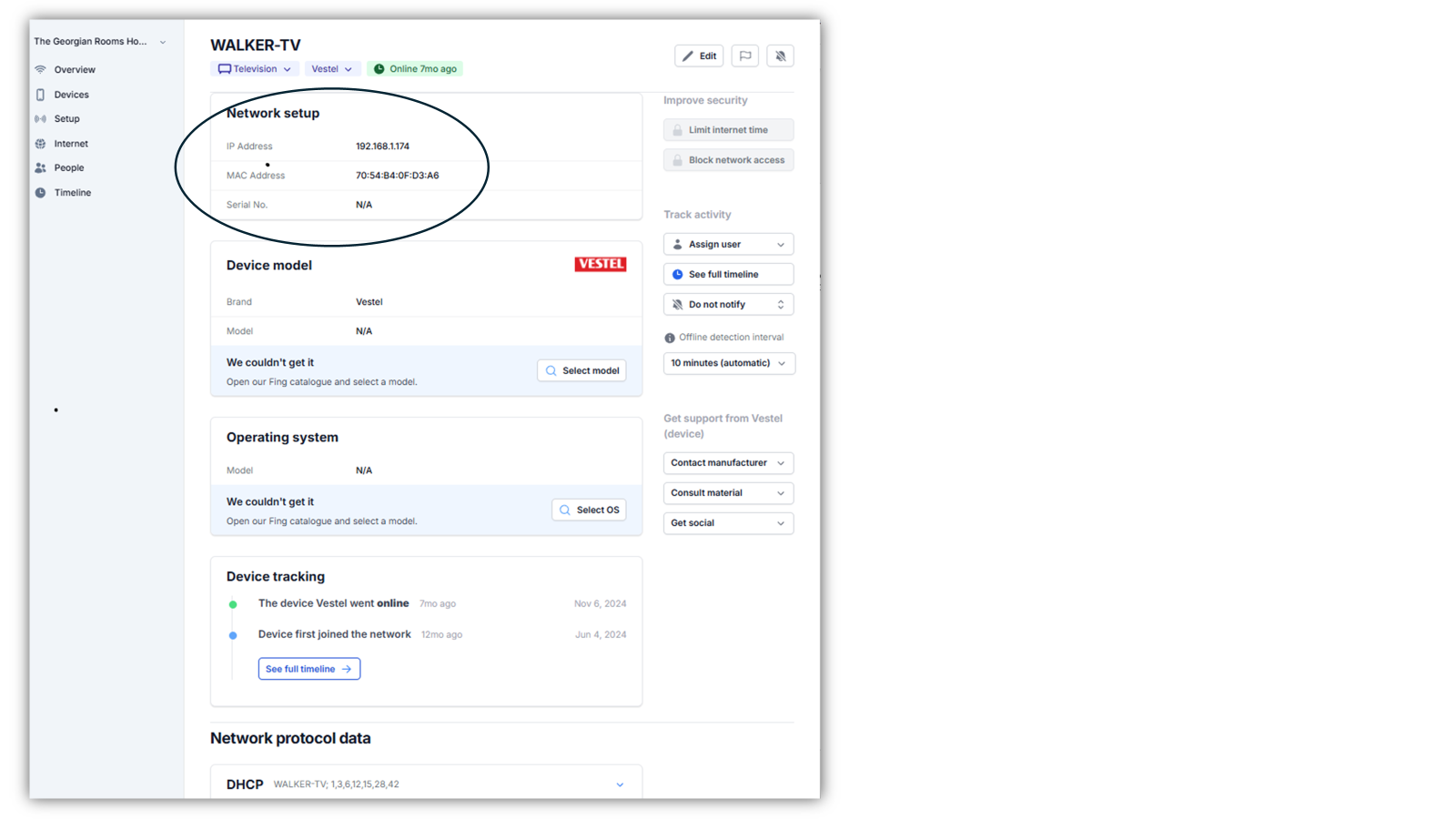 Find my Device By MAC Address – Fing