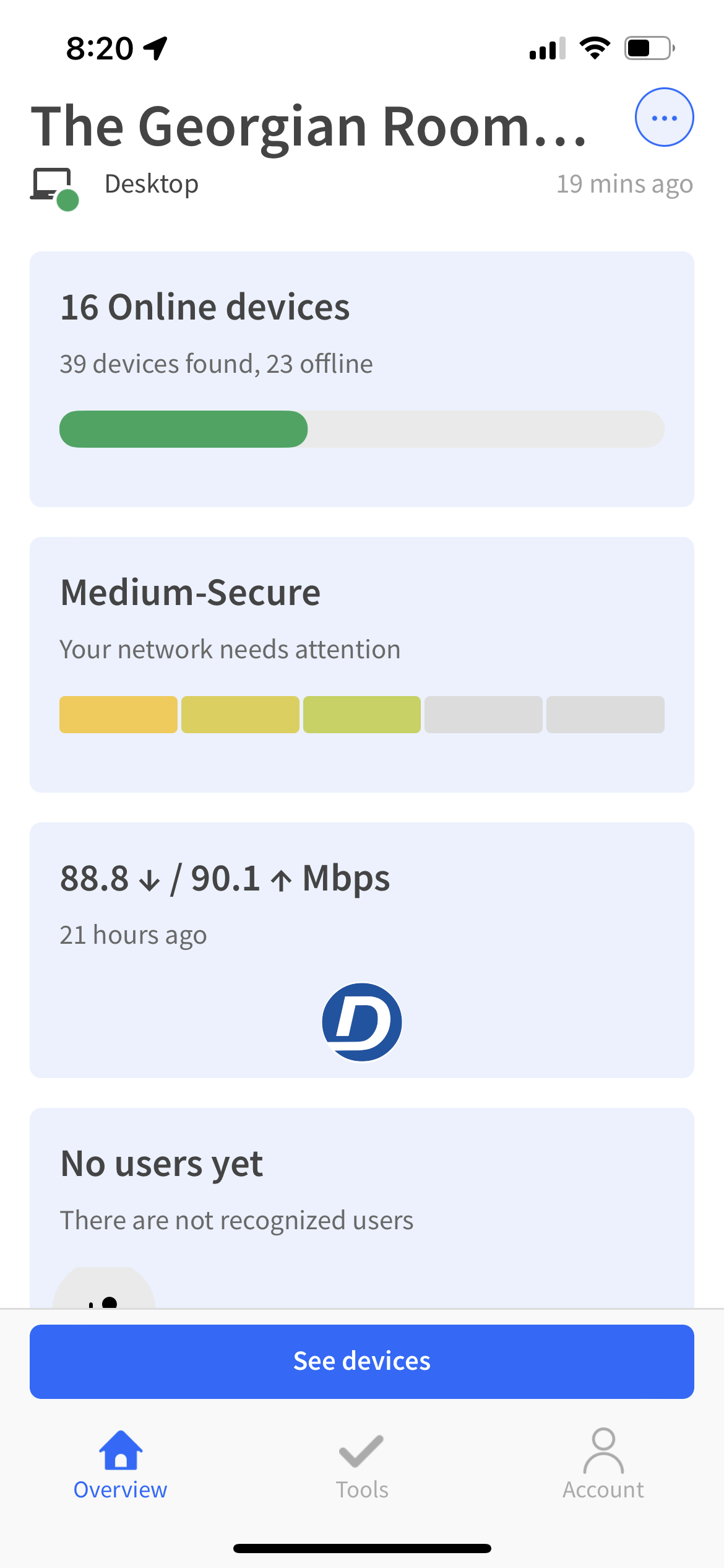 Vincular y sincronizar tu app móvil de Fing con Fing Desktop (u otra ...